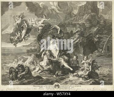 POLYPHEMUS ET GALATEA Photo Stock - Alamy