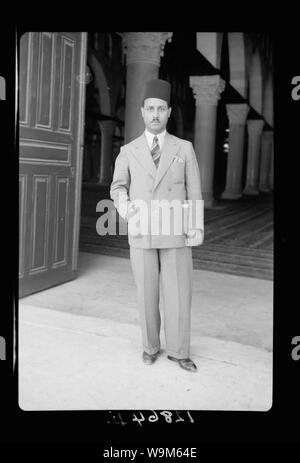 L'architecte arabe mosquée al-Aqsa à Abdel Fatah, Hilmi Bey extérieur d ...