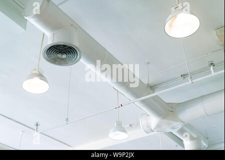 Conduit d'air automatique, système de sécurité incendie. La protection ...