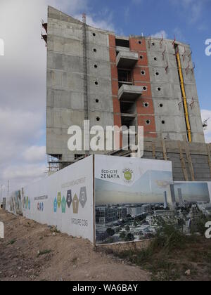 La nouvelle ville de Zenata écologique, près de Casablanca, au Maroc ...