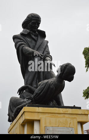 Sculpture de Jose Custodio Faria (Abbé Faria). Fondateur de la doctrine ...