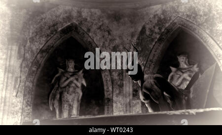 Le rendu 3D d'un ange blanc dans le ciel Photo Stock - Alamy