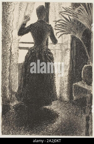 Paul Signac 1863 - 1935 Francia - Francese la boa rosso. 1895 Foto ...