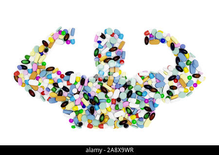 Sport Doping, farmaci anabolizzanti, pillole e capsule - forma di un ...