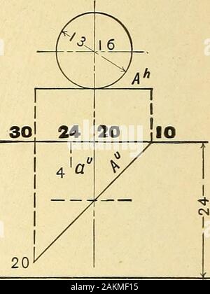 Geometria descrittiva . Una è la generatrice di un hyper-boloid della ...
