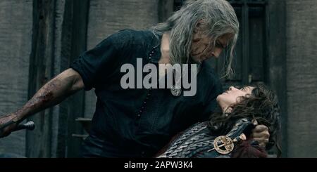 Los Angeles.CA.USA. Henry Cavill e Emma Appleton in una scena in ...