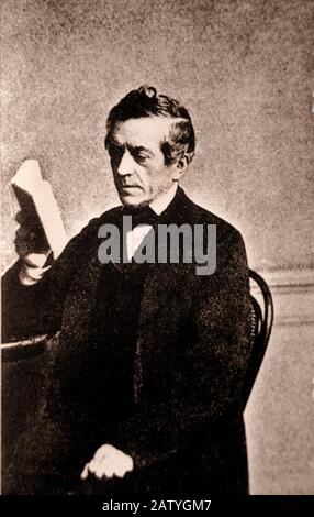 DAVID FRIEDRICH STRAUSS ( 1808 - 1874 ) , filosofo tedesco , scrittore ...