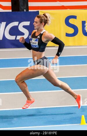 Lieke KLAVER of Netherlands 400m Women Final durante i Campionati ...