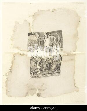 Adorazione dei Re, Frans Floris (i) (Scuola di), 1570 - 1596 stampa con ...