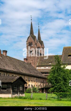 Schloss Corvey, UNESCO Welterbe in Höxter, Nordrhein-Westfalen ...