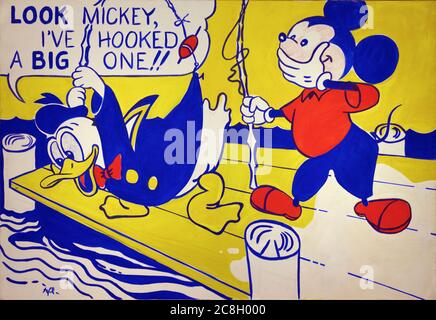 Roy Lichtenstein: Look Mickey, 1961, National Gallery of Art - East ...