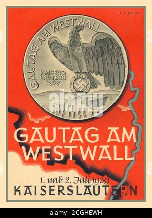 Sturmabteilung SA Nazi Propaganda Poster Card 'incontro di parata del ...