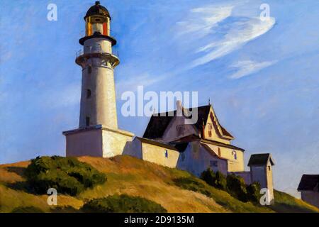 Il faro a due luci di Edward Hopper al Metropolitan Museum of Art di ...