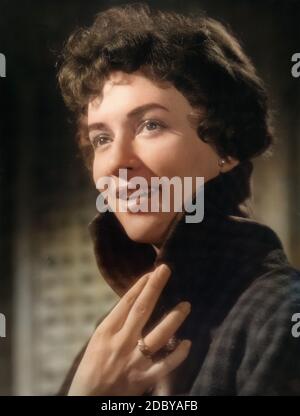 Ursula Lingen, deutsch österreichische Bühnen- und Filmschauspielerin ...