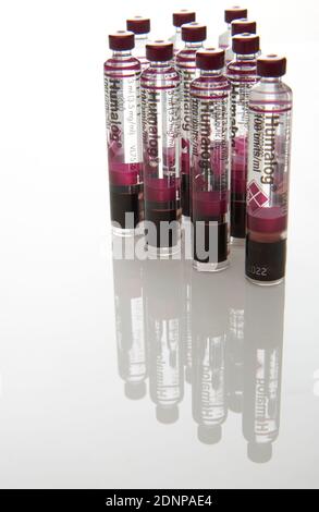 Insulin Rapid acting Humalog in glass vials ready for injection, Human ...