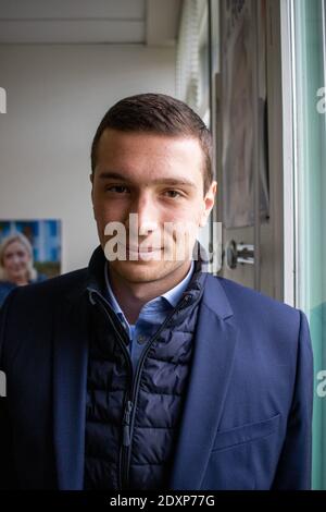 Fra - POLITIQUE - RITRATTO - JORDAN BARDELLA 6 Avril à Chantepie en ...