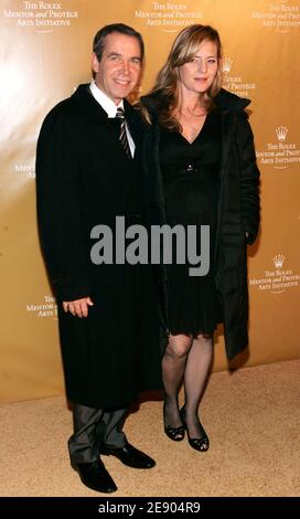 Jeff Koons con sua moglie Justine Wheeler Koons, sua madre Gloria Koons ...