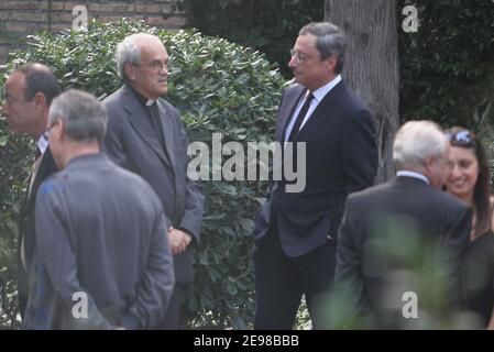 Roma Mario Draghi, Presidente della Banca centrale europea dal 1 ...