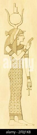 In antica mitologia egiziana, Iside era la grande dea madre, la moglie ...