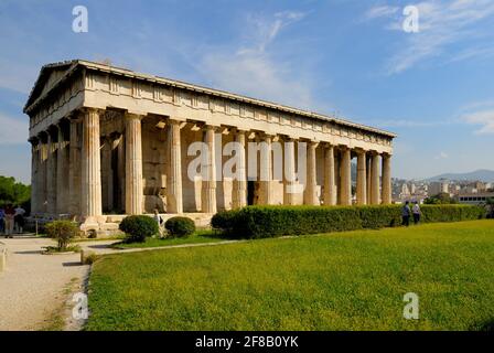 Tempio di Efesto, edificio del tempio dorico del V secolo a.C. è il ...