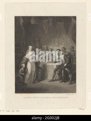 Eleonora incolpa la rimozione del conte Reinoud II di Gelre, Johann ...