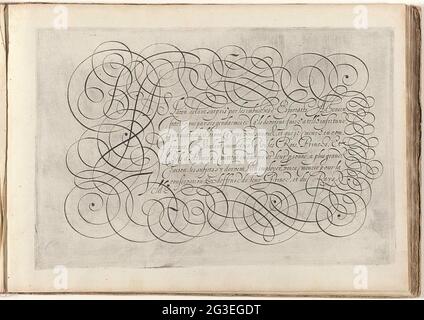 Esempio di scrittura: Bias Lacon Estant Surpris (...), Simon Frisius ...