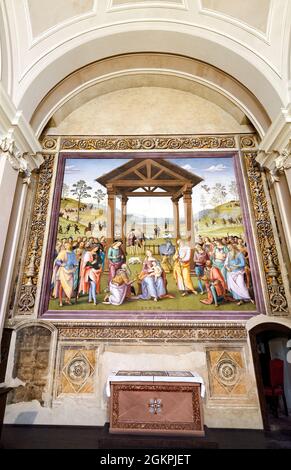 Adorazione dei Magi (adorazione dei Magi di Pietro Vannucci detto "il Perugino" (1450 - 1523 ...