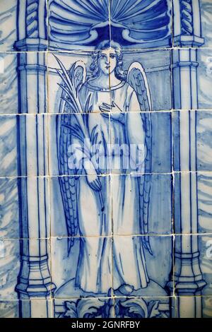 Chiesa reale di San Francesco. Azulejos. Passione di Cristo. Via della ...