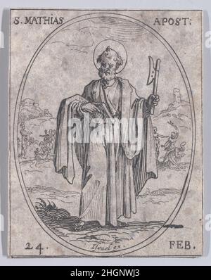 S. Mathias, apotre (San Matteo, Apostolo), 24 febbraio, da Les Images ...