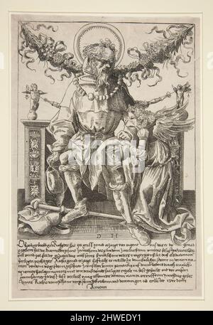 Daniel Hopfer, (artista), tedesco, c.. 1470 - 1536, Ornament con Sirene ...