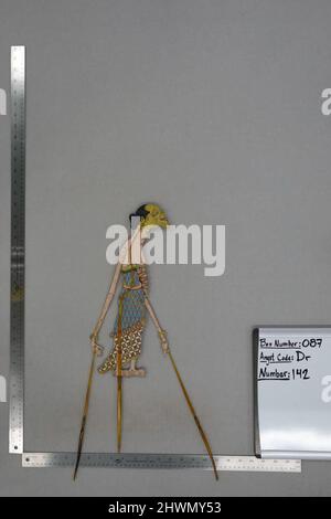 Shadow Puppet (Wayang Kulit) di Cangik, dal set Kyai Nugroho. Creatore ...