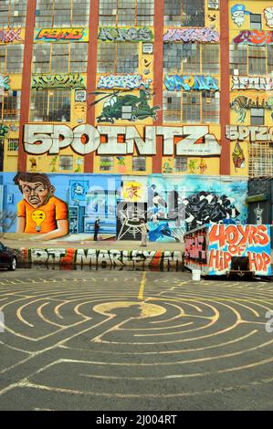 5 Pointz, Long Island City, Queens, a New York, famose come il Museo ...