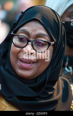 Il presidente Samia Suluhu ha partecipato alla prima West Coast del ...