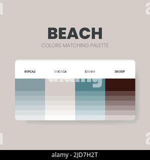 Tavolozza dei colori nelle collezioni di temi colore Soft e pale ...