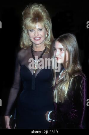**FOTO DEL FILE** Ivana Trump è scomparsi. Donald Trump e Ivana Trump ...
