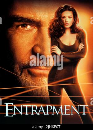 Falle Verlockende Entrapment Sean Connery, Catherine Zeta-Jones Als ein Rembrandt spurlos ...