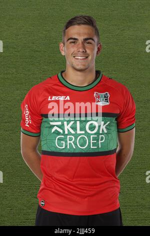 NIJMEGEN - (l-r) Bart van Rooij del NEC Nijmegen, Carlos Forbs dell ...