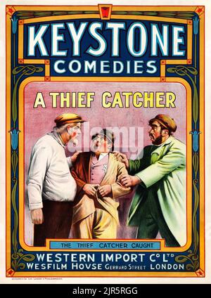 Poster del film d'epoca (commedie Keystone - Western Import, Wesfilm ...