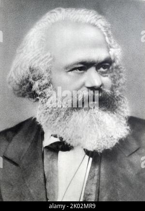 Karl Marx (1818-1883). Filosofo tedesco, economista politico e ...