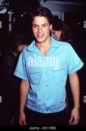 Rob Lowe Circa 1980's Credit: Ralph Dominguez/MediaPunch Foto stock - Alamy