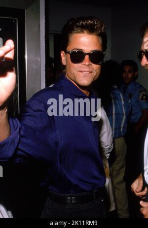 Rob Lowe Circa 1980's Credit: Ralph Dominguez/MediaPunch Foto stock - Alamy
