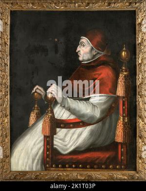 Ritratto di papa Alessandro VI. Papa Alessandro VI Foto stock - Alamy