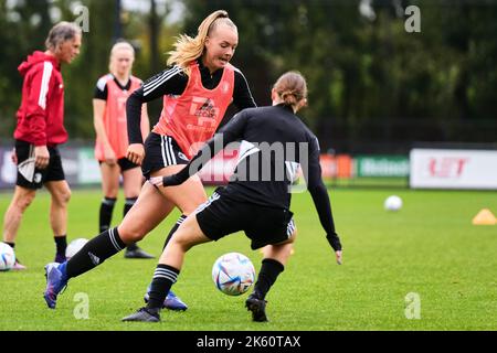 Rotterdam - 10/10/2022, Rotterdam - Jasmijn de Groot di Feyenoord V1 ...