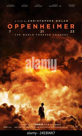 OPPENHEIMER, poster, Cillian Murphy come J. Robert Oppenheimer, 2023 ...