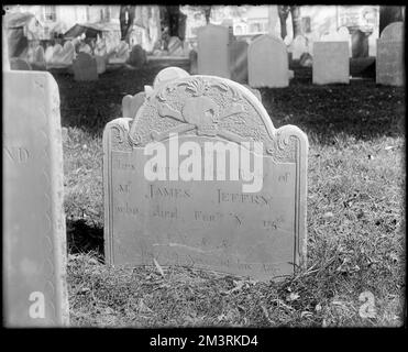 Salem, Charter Street, monumenti, lapidi, Samuell Shattock , Cimiteri ...