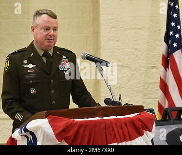 Gen. Chris Mohan, comandante generale, USA Comando di sostegno dell ...