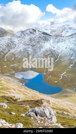 Lago di Duchessa Monte Morrone (Italia) - la cima paesaggistica con ...