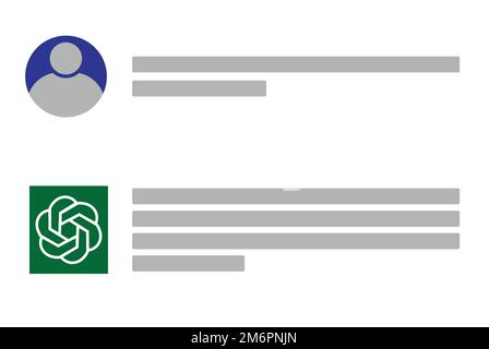 Set di logo Chatgpt, logo Open ai, raccolta ai chatbot, app Chat GPT ...