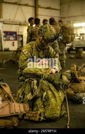 2nd Commando Regiment dell'esercito australiano salto di linea statico ...