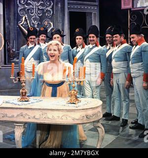 Die Regimentstochter, Aufführung nach dem Stück von Jules Henri Vernoy ...